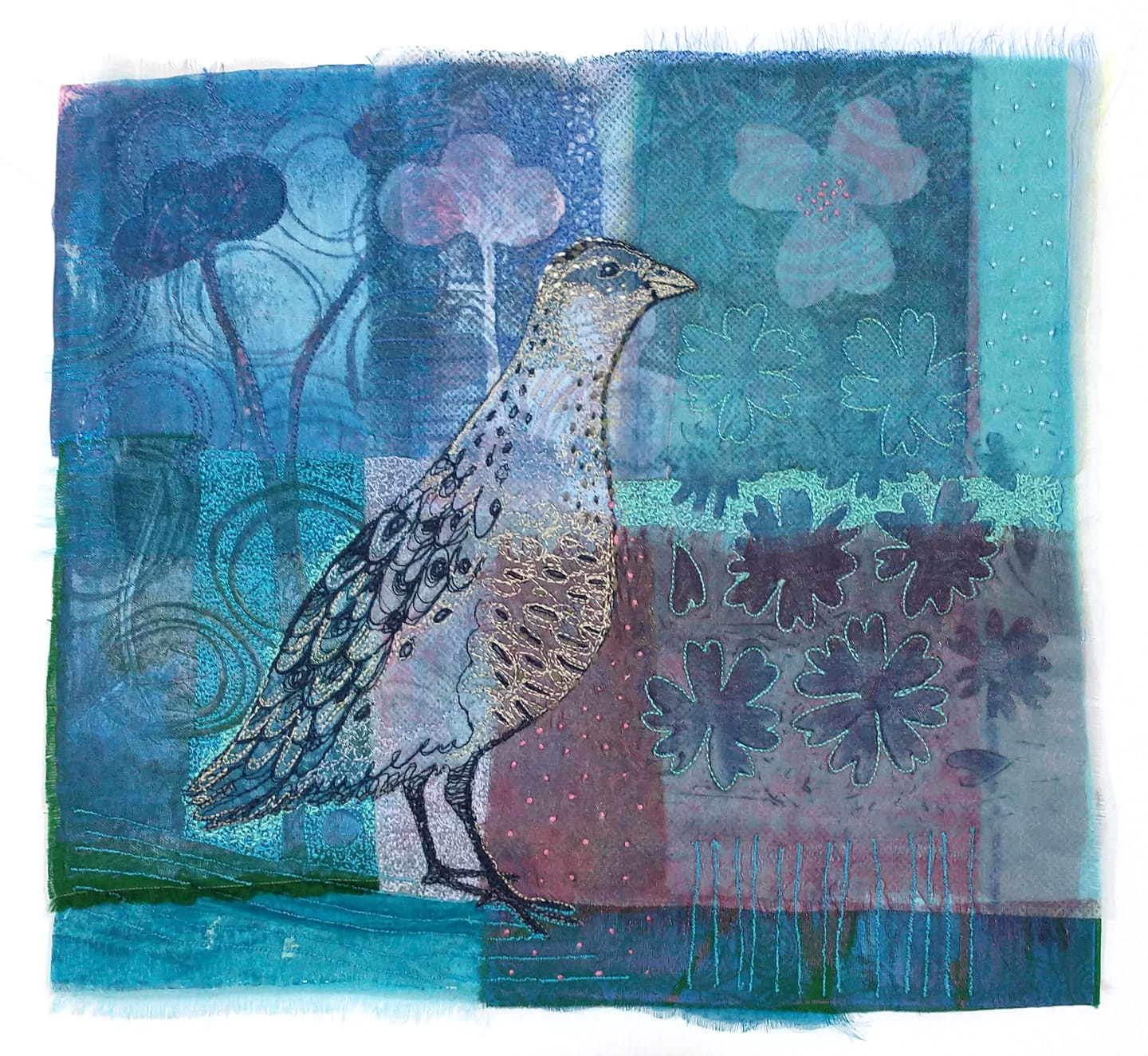 'Corncrake' - Greetings Card - Deborah Campbell